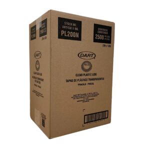 Tapa Plástica Para Vaso Ranurada Dart 32sl 500 Piezas - Nacional de ...