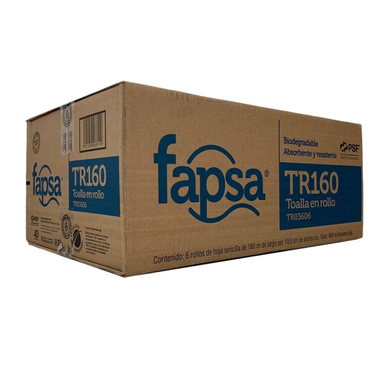 Toalla En Rollo Blanca Universal Fapsa 6 Rollos De 160 Mts - Nacional ...