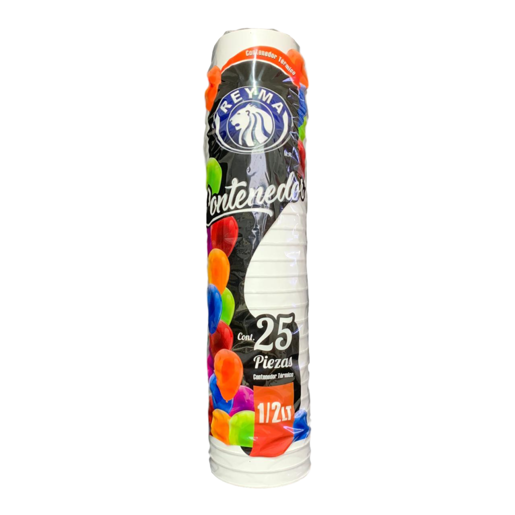 Envase Térmico Reyma 716 1/2 Litro 500 Piezas - Nacional de Empaques ...