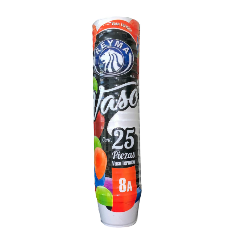 Envase Plástico Reyma 8 1/4 Litro 25 Piezas - Nacional de Empaques ...